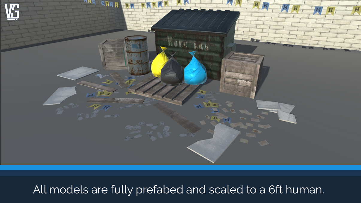 Industrial Debris, Clutter & Trash Pack – SpeedTutor